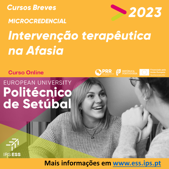 Intervenção terapêutica na Afasia – Escola Superior de Saúde – ESS/IPS